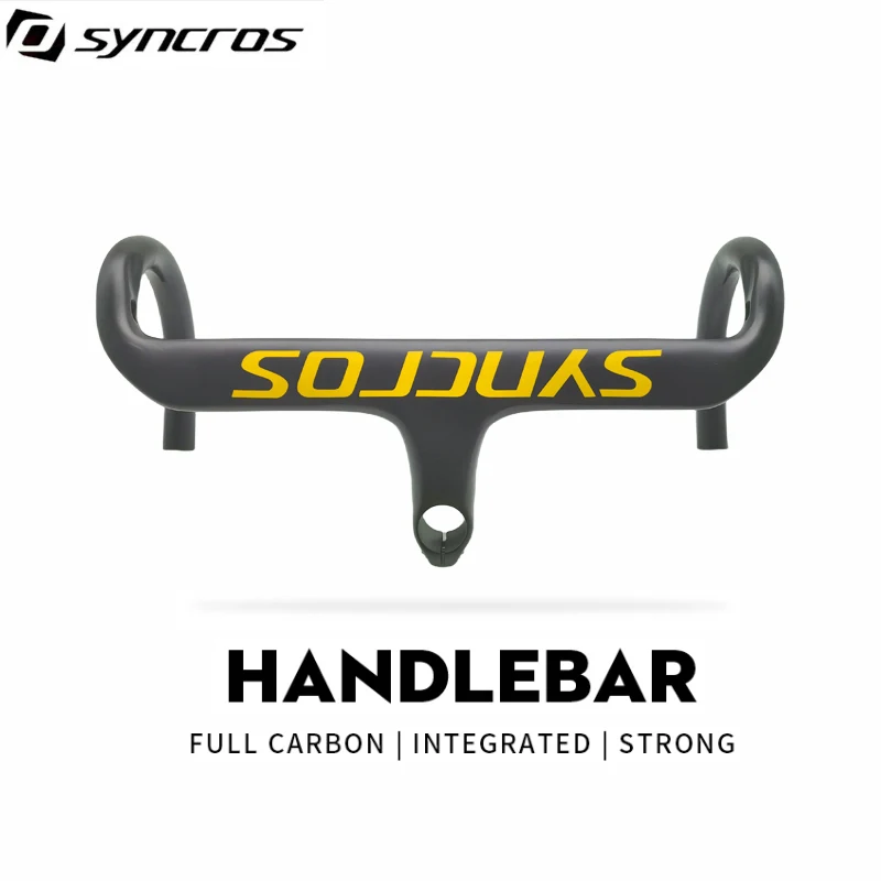 SYNCROS-Bike-Carbon-Road-Handlebar-400-420-440mm-UD-Matt-Internal ...