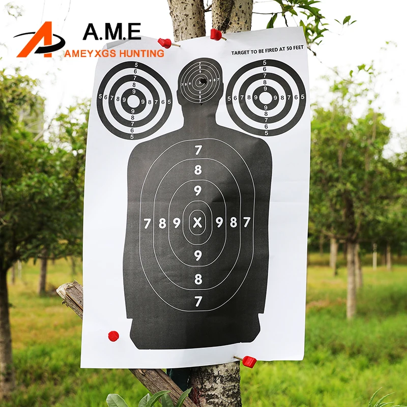 5-10-20pcs-Target-Papers-Human-Body-Shape-Targets-For-Bow-Arrows ...