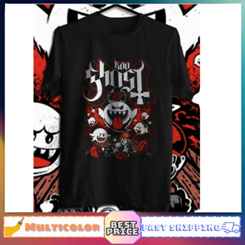 Rock-Band-Boo-Ghost-Funny-T-Shirt-Size-S-5XL-Multicolor-Choice-Best ...