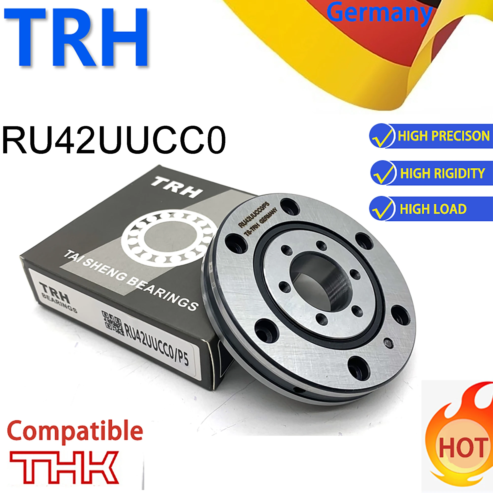 Original-Germany-TRH-Cross-Roller-Bearings-Rings-RU42-RU42UU-RU42UUCC0 ...