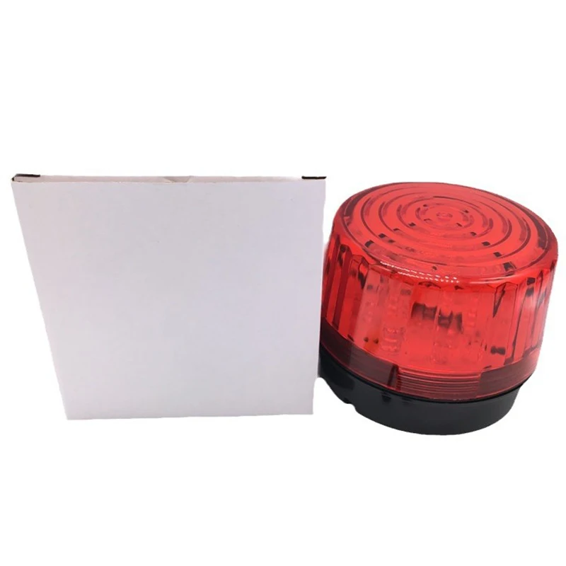 12V/24V/220V Strobe Warning Light High Brightness Safety Warning Light ...