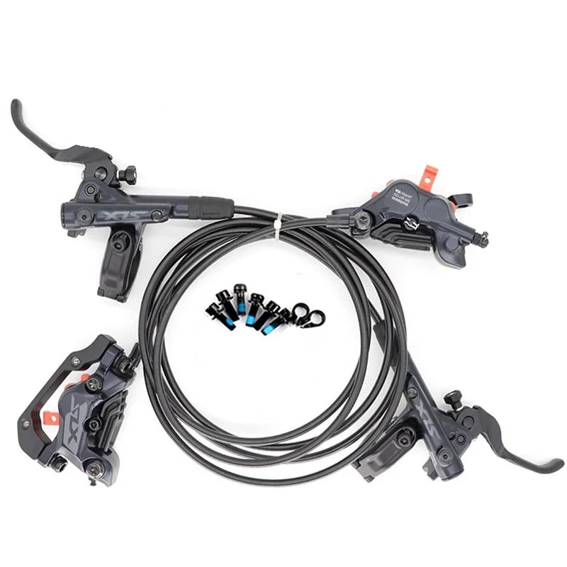 SHIMANO SLX M7120 4 Piston Hydraulic Disc Brake Set for Mountain Bike ...