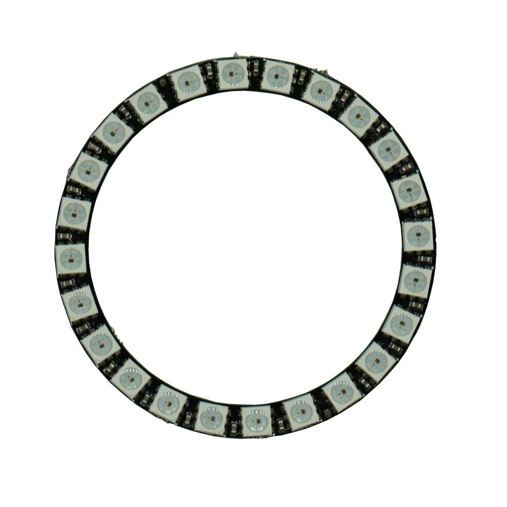 1PCS-WS2812B-RGB-LED-Ring-Lamp-Round-24-Bits-65mm-Module-Strip-Light ...
