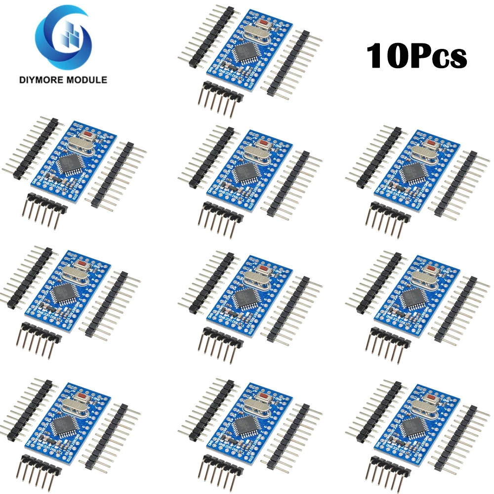 5v Pro Mini Module Atmega168 Microcontrol Control Board Plug-in Crystal Oscillator For Arduino ...