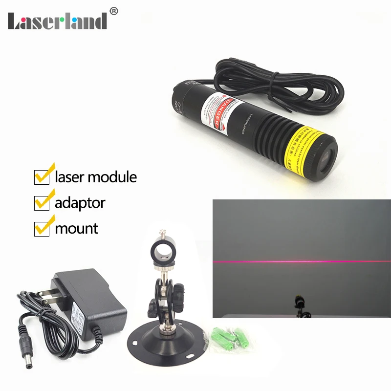 Water Resistant Red Line Generator Laser Module for Sawmill Woodworks ...