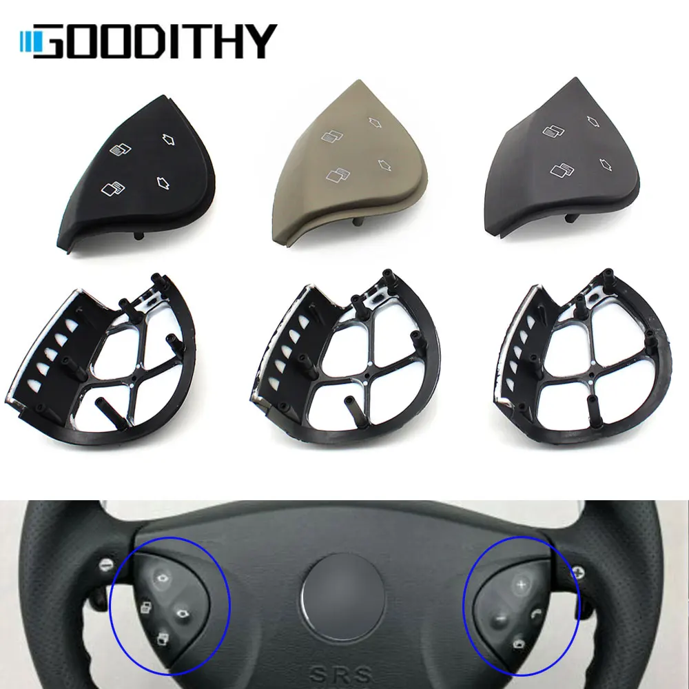 W211 Interior Multifunction Steering Wheel Control Switch Button Keys ...