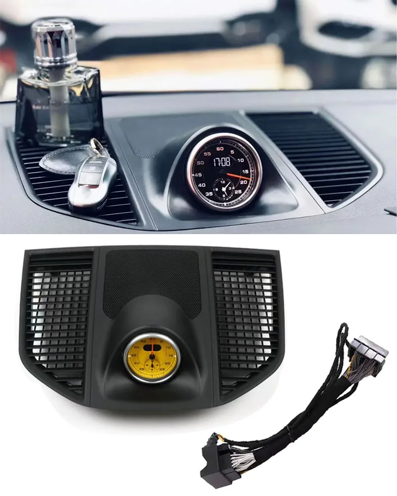 Car-Stopwatch-Interior-Center-Dashboard-Clock-Compass-Modification ...