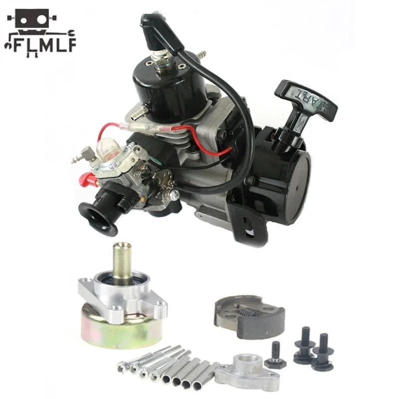 Rc Boat 2-Stroke 26cc Engine with Clutch Set for 26cc Zenoah CY RCMK ...