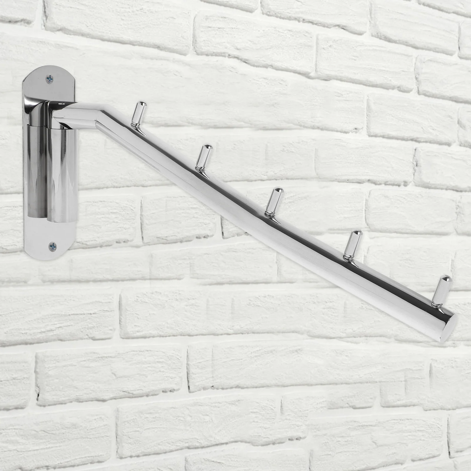 Colgador-de-ropa-montado-en-la-pared-organizador-de-ropa-de-acero ...