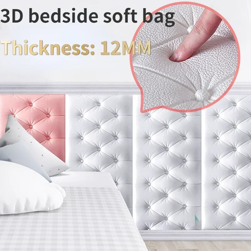 Thickened-Self-adhesive-Bed-Head-Cushion-Bumper-Wall-Stickers-Padded ...