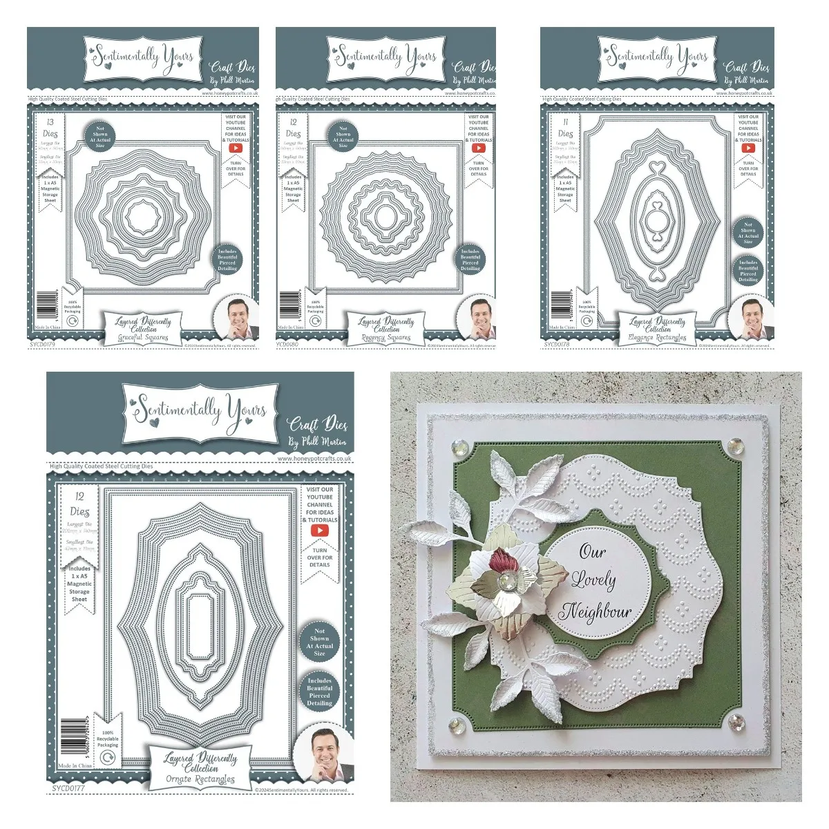 New-Arrival-Graceful-Squares-Rectangles-Die-Metal-Craft-Cutting-Dies ...