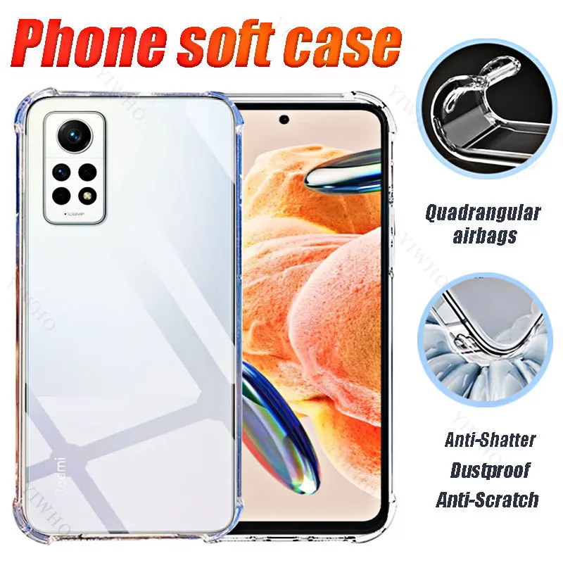 Soft-Silicone-Shockproof-Case-for-Xiaomi-Redmi-Note-12-Pro-4G-HD ...