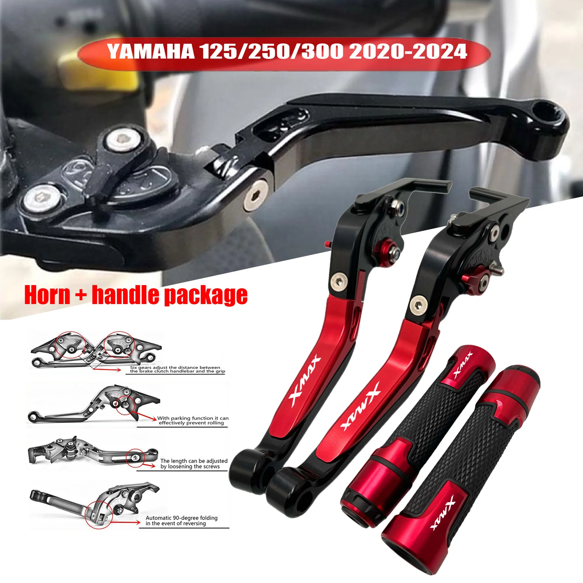 Motorcycle Accessories handle clutch brake lever For YAMAHA XMAX 125 ...