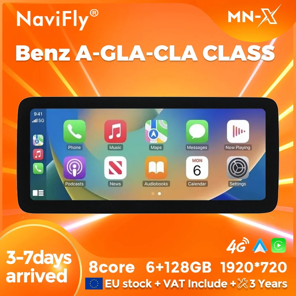 10-25-Inch-Android-13-Wireless-Carplay-For-Mercedes-benz-A-class-W176 ...