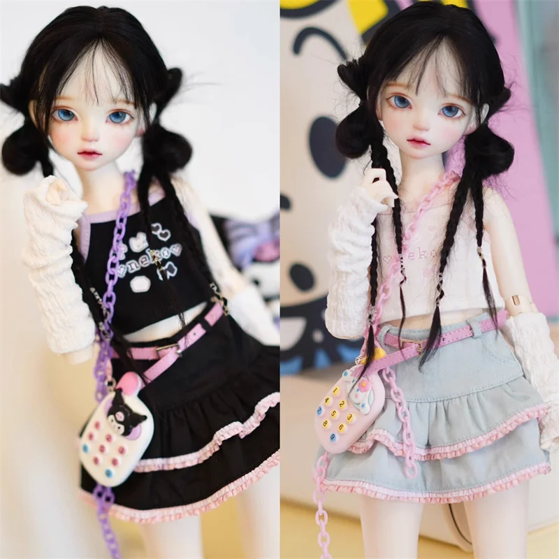 BJD-Doll-Clothes-For-1-4-1-5-1-6-Dolls-Cute-Sling-Skirt-Doll ...
