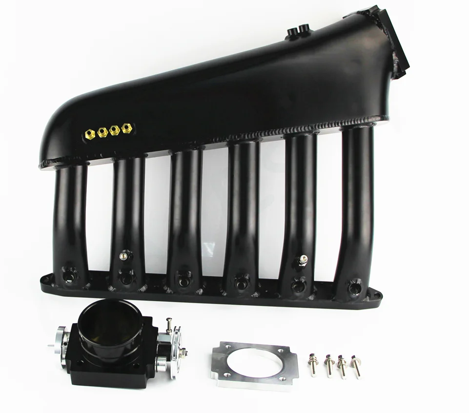Performance 80mm Throttle Body Racing Intake Manifold For E36 E39 E46 ...