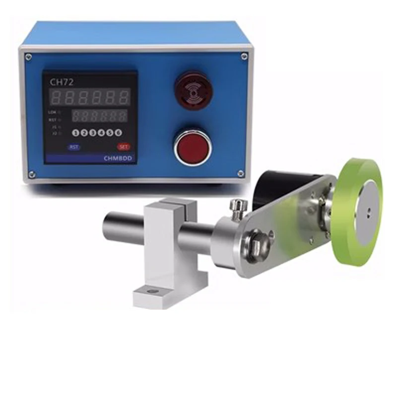 Electronic digital display meter meter length meter with encoder roller ...