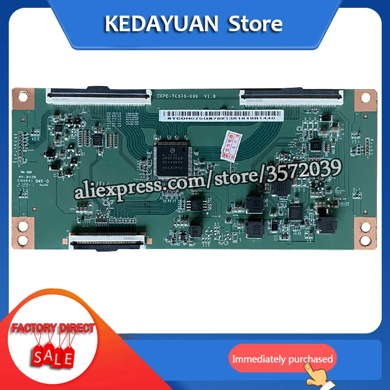for 58inch logic board CCPD-TC575-009 V1.0