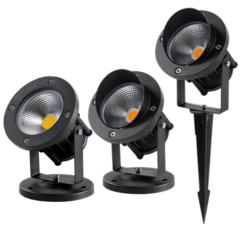 COB Outdoor Tuin Licht LED Gazon Lamp Spike 5W15W 18W Waterdichte Lamp ...