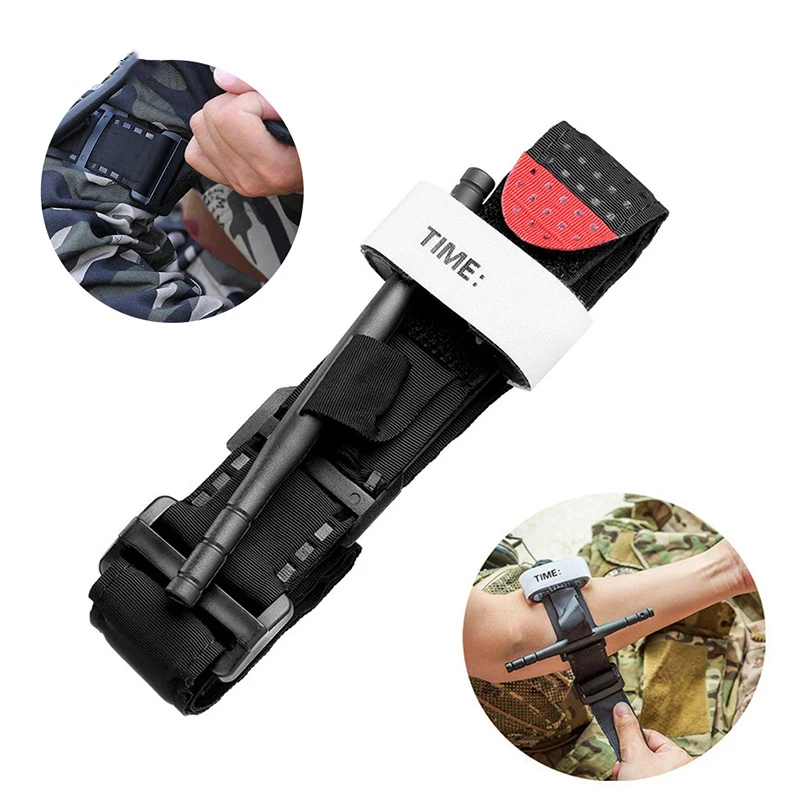 Tourniquet First Aid Single Handed Emergency Tourniquet For Outdoor