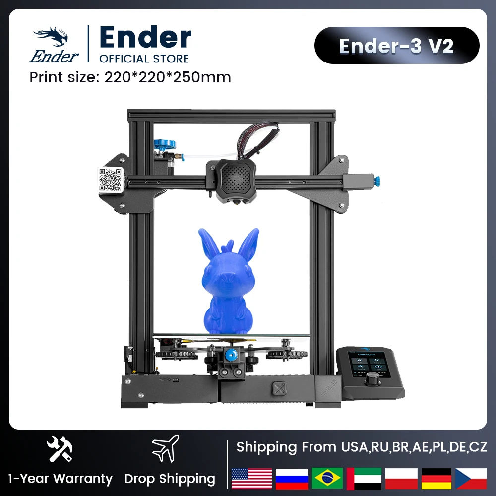 Ender-3-V2-CREALITY-3D-Printer-Upgrade-kits-With-32-Bits-Silent ...