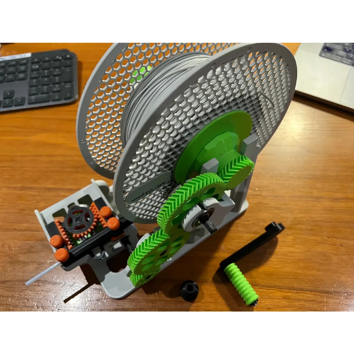 Filament-Spool-Winder-for-Bambu-Lab-P1S-X1-X1C-P1P-Assembled-Filament ...