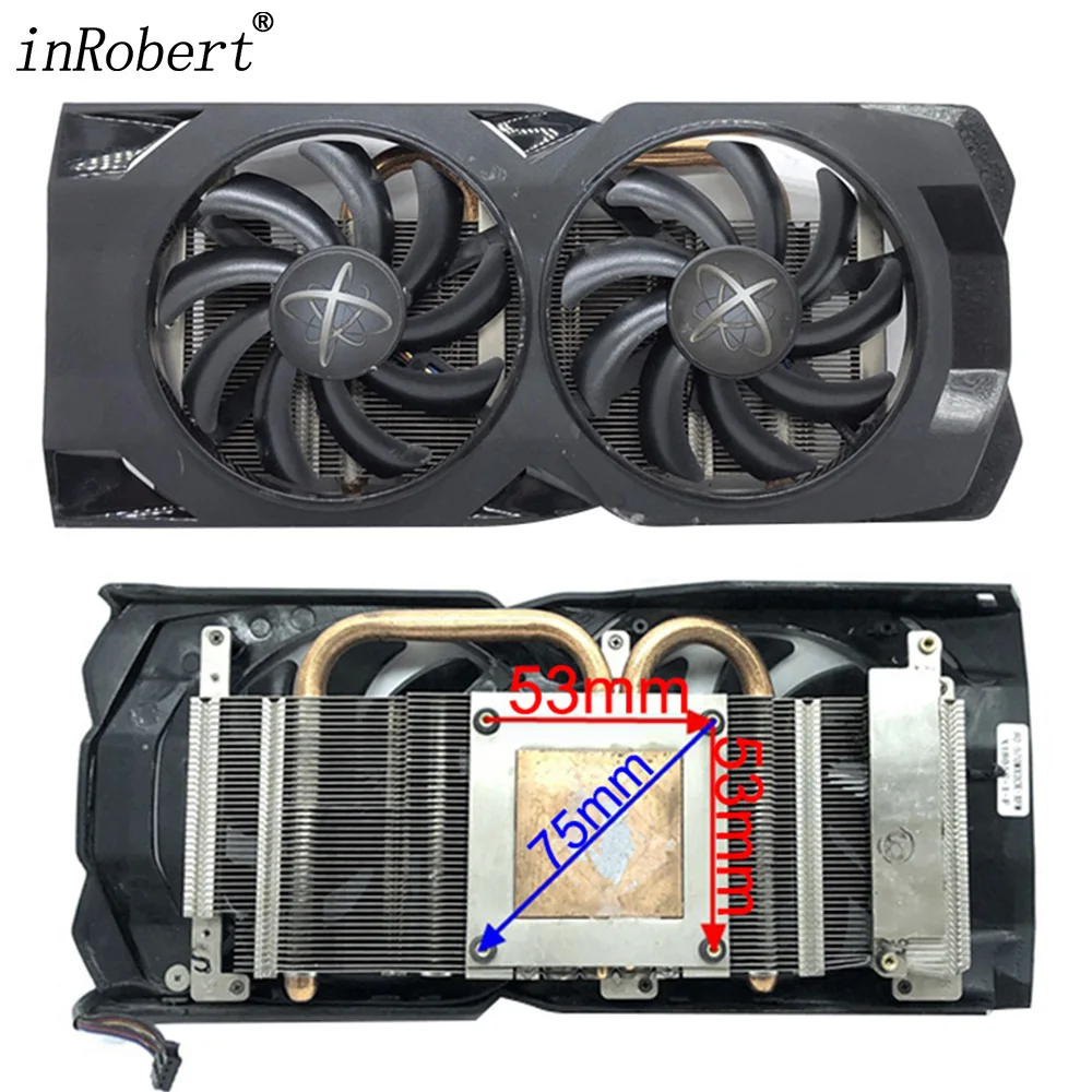 Heatsink-For-XFX-RX-580-2048SP-470D-570-8GB-GPU-Graphic-Video-Card ...