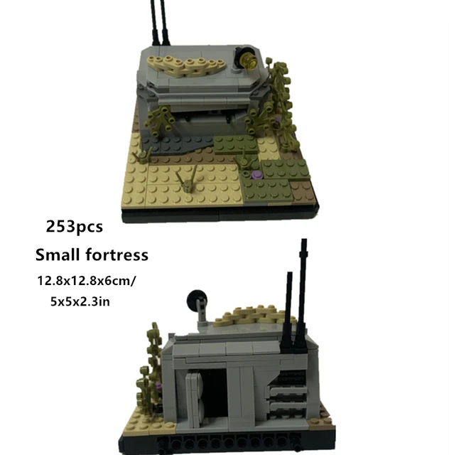 MOC Building Block World War II North African Campaign Warfare Call of ...