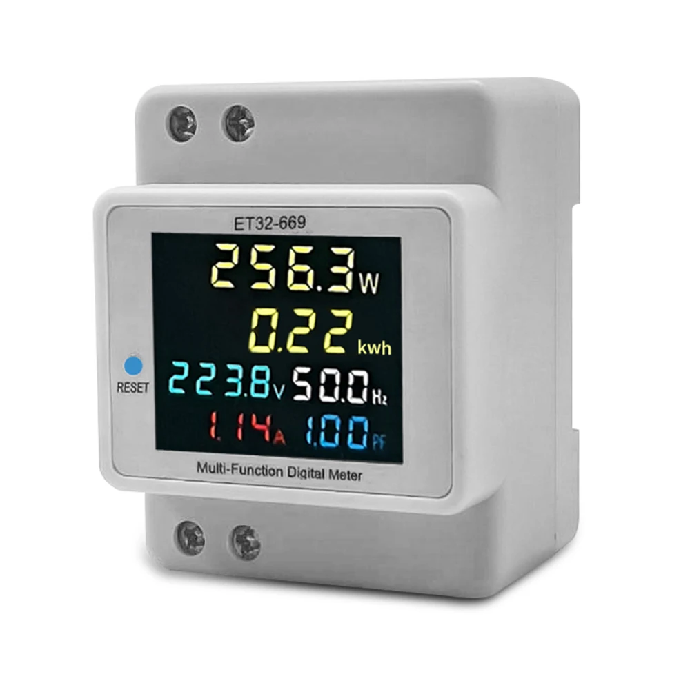 Digital-Single-Phase-Energy-Meter-Household-Electricity-Usage-Monitor ...