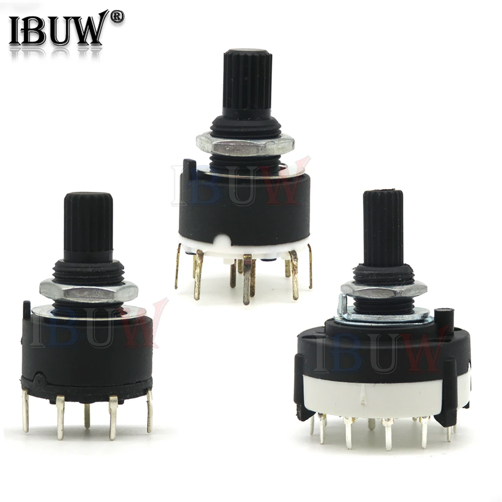Rs16 Rs26 Selectable Band Rotary Channel Selector Switch Single Deck ...