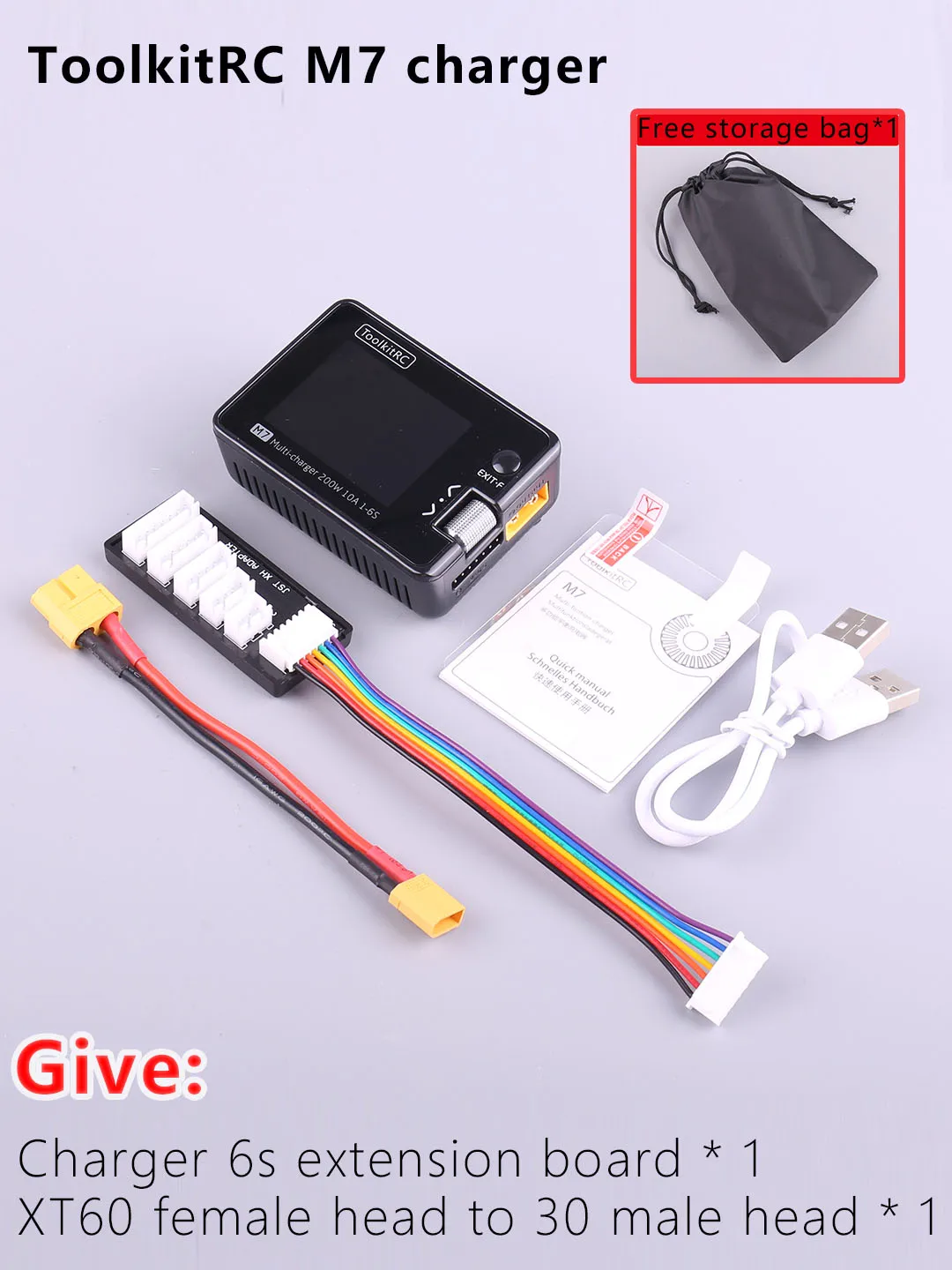 ToolkitRC-M7-200W-10A-DC-Balance-Charger-Discharger-for-1-6S-Lipo ...