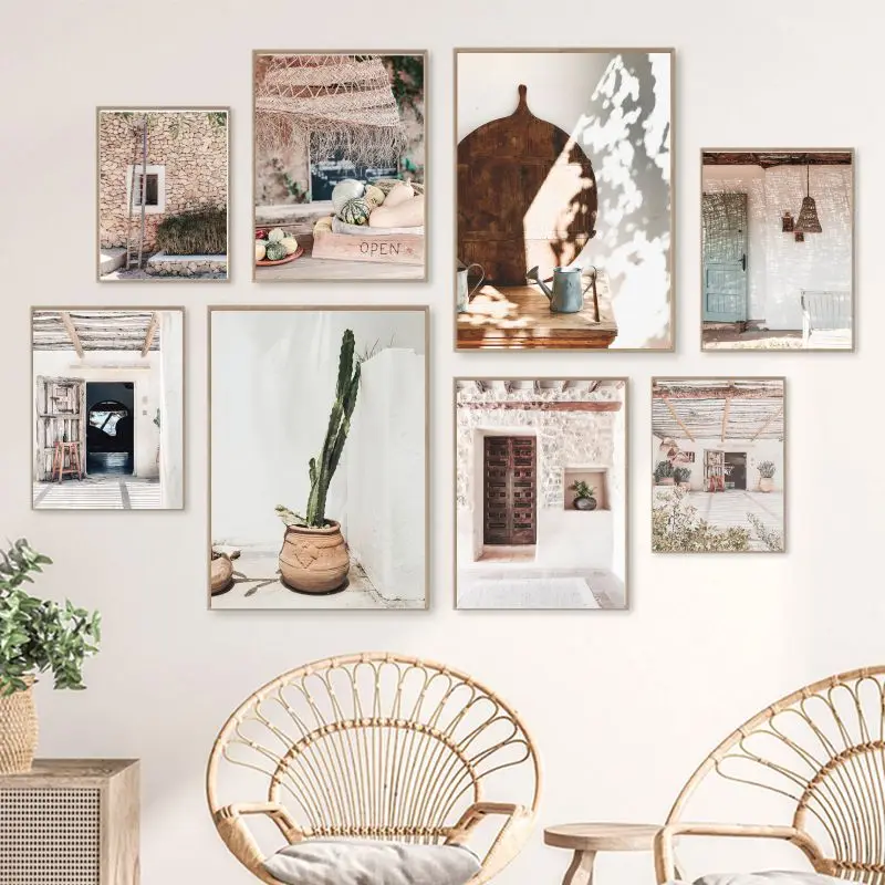 Spain-Ibiza-Posters-And-Prints-Nordic-Neutral-Pastel-Poster ...