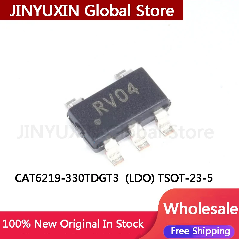 CAT6219-330TDGT3-CAT6219-Regulador-Linear-LDO-TSOT-23-5-RV-IC-Chipset ...