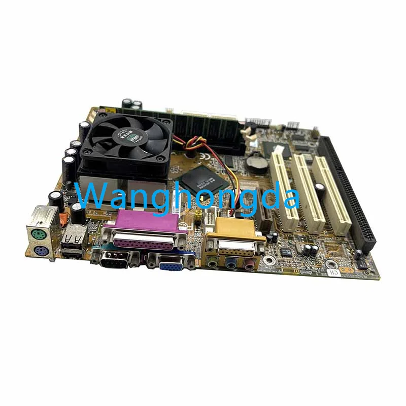 Original 8601T GA-6VEML GA-6VEM ISA Motherboard With 3PCI VGA LPT 1 ISA ...