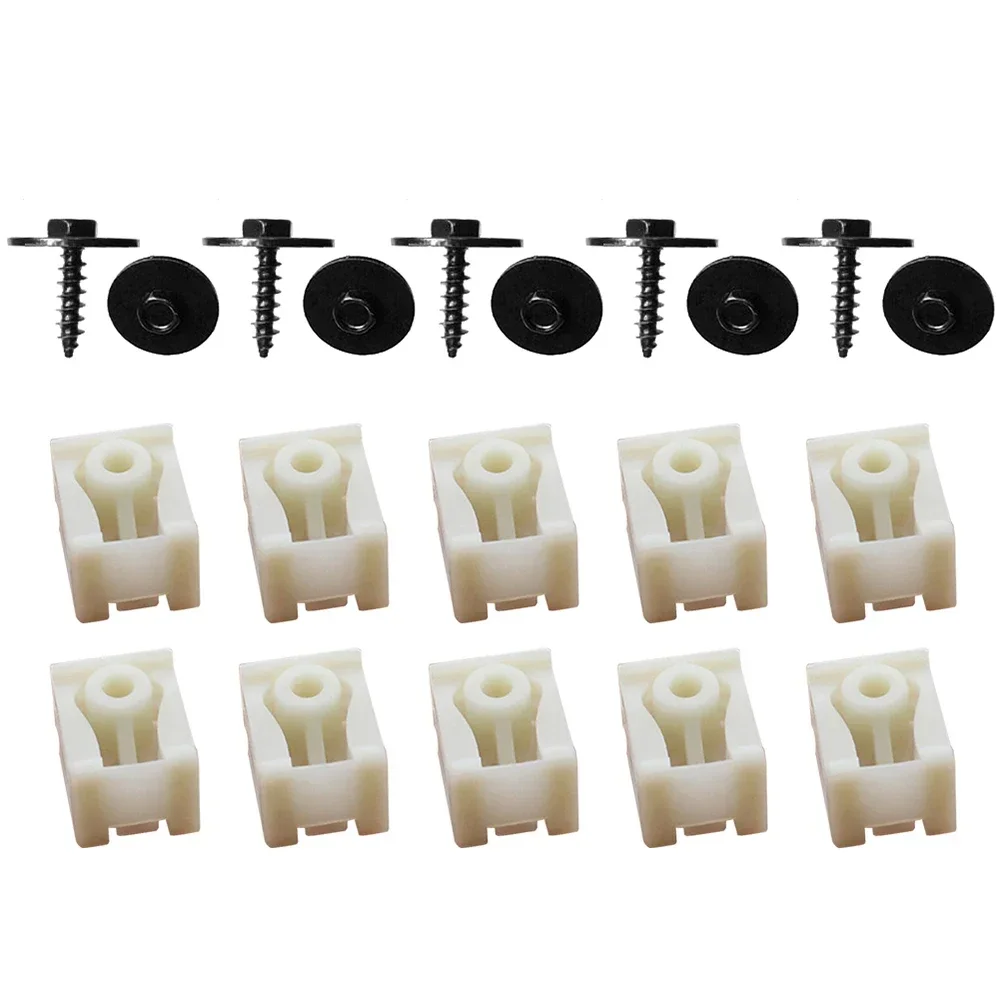 20pcs/set For BMW Front Fender Liner C-Clip Hex Bolt Screw Kit ...
