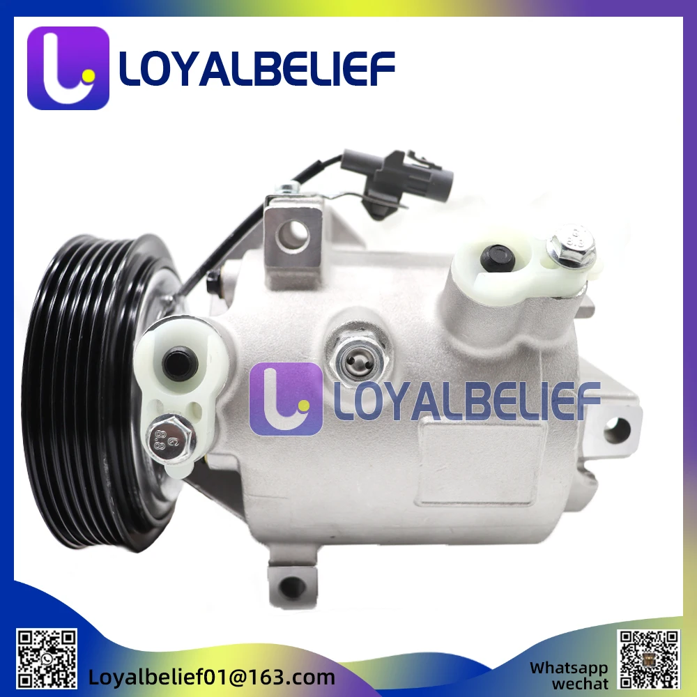 VCR08-Car-Air-Conditioner-AC-Compressor-For-Mitsubishi-Mirage-7813A524 ...