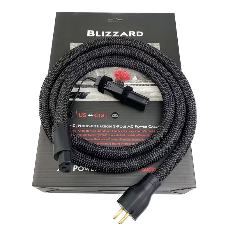 Blizzard Ac Power Cable High-purity True-concentric Core Hifi Audio ...