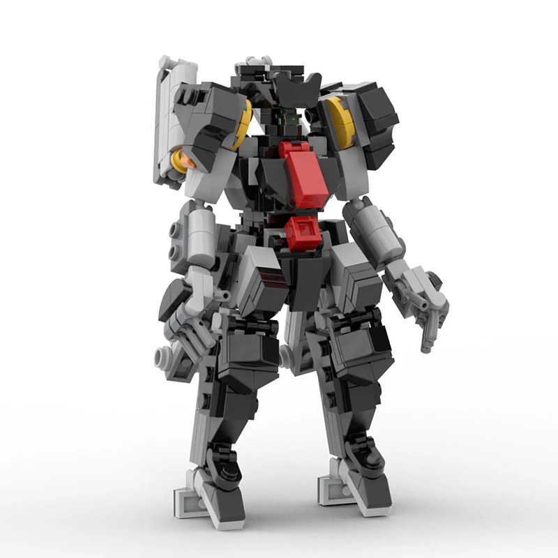 MOC-Movie-Black-Seagull-Mech-Building-Blocks-Suit-High-Tech-Battle ...
