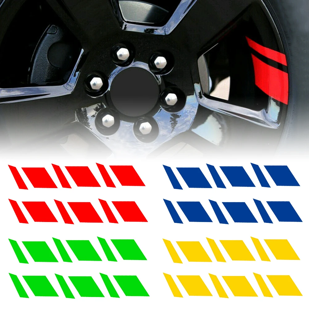 Car-6Pcs-Reflective-Wheel-Rim-Sticker-Wheel-Hub-Decals-for-chevrolet ...