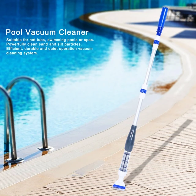 Pool Vacuum POOL BLASTER Aqua Broom Ultra Cordless Pool & Spa Vacuum W ...