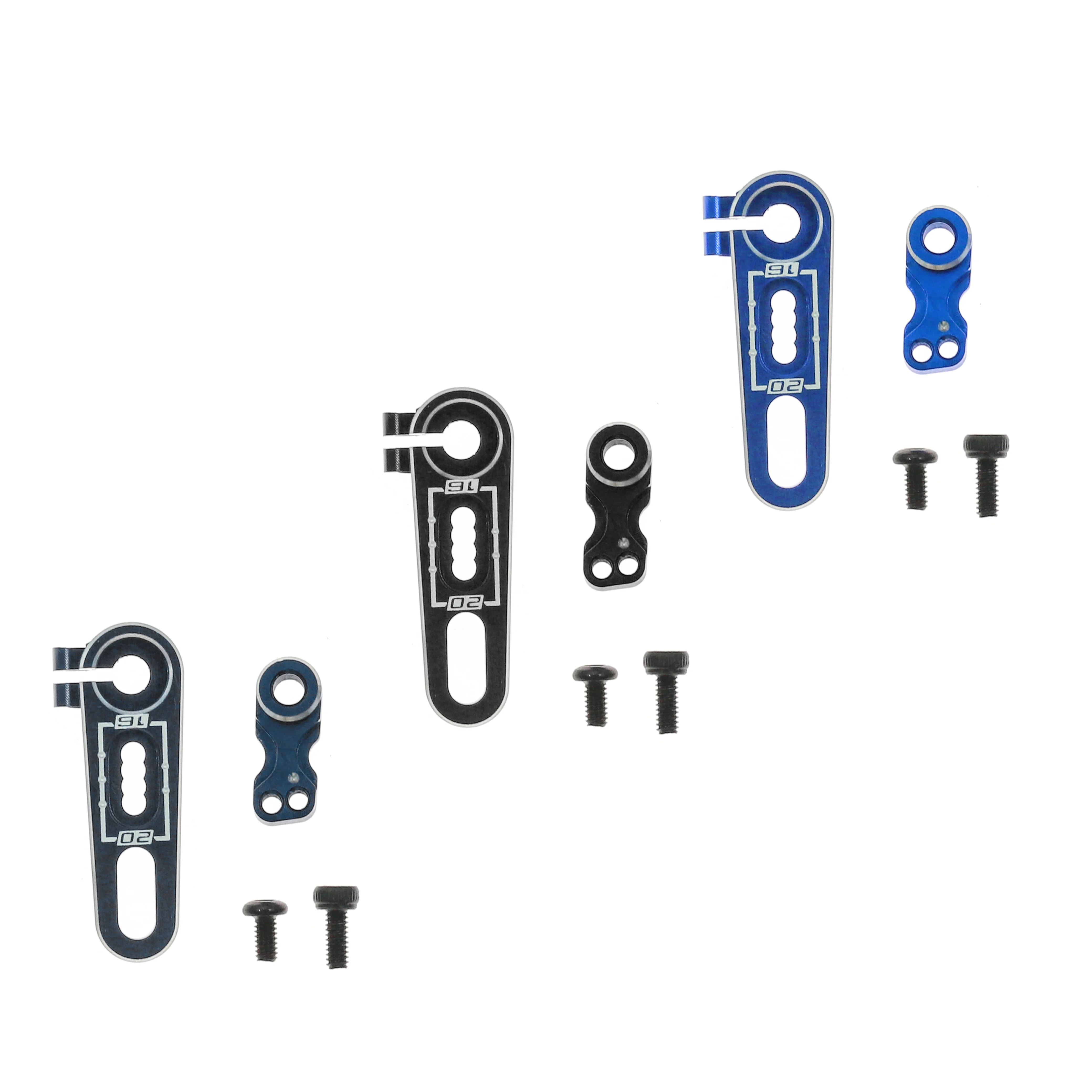 7075 Aluminum 25T Servo Arm 15.5-20mm Adjustable for RC Car SCX10 TRX4 ...