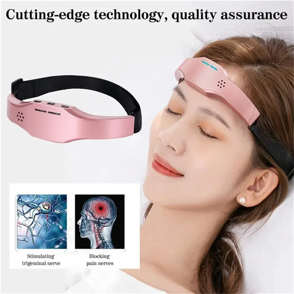 Release Stress Sleep Therapy Device Sleeping Electric Head Massager ...