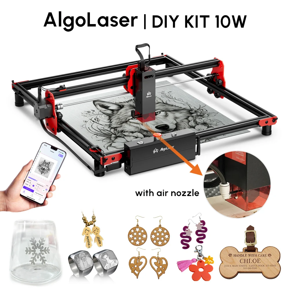 AlgoLaser-DIY-KIT-40-40cm-Table-Laser-Engraver-Cutter-Wood-Laser ...