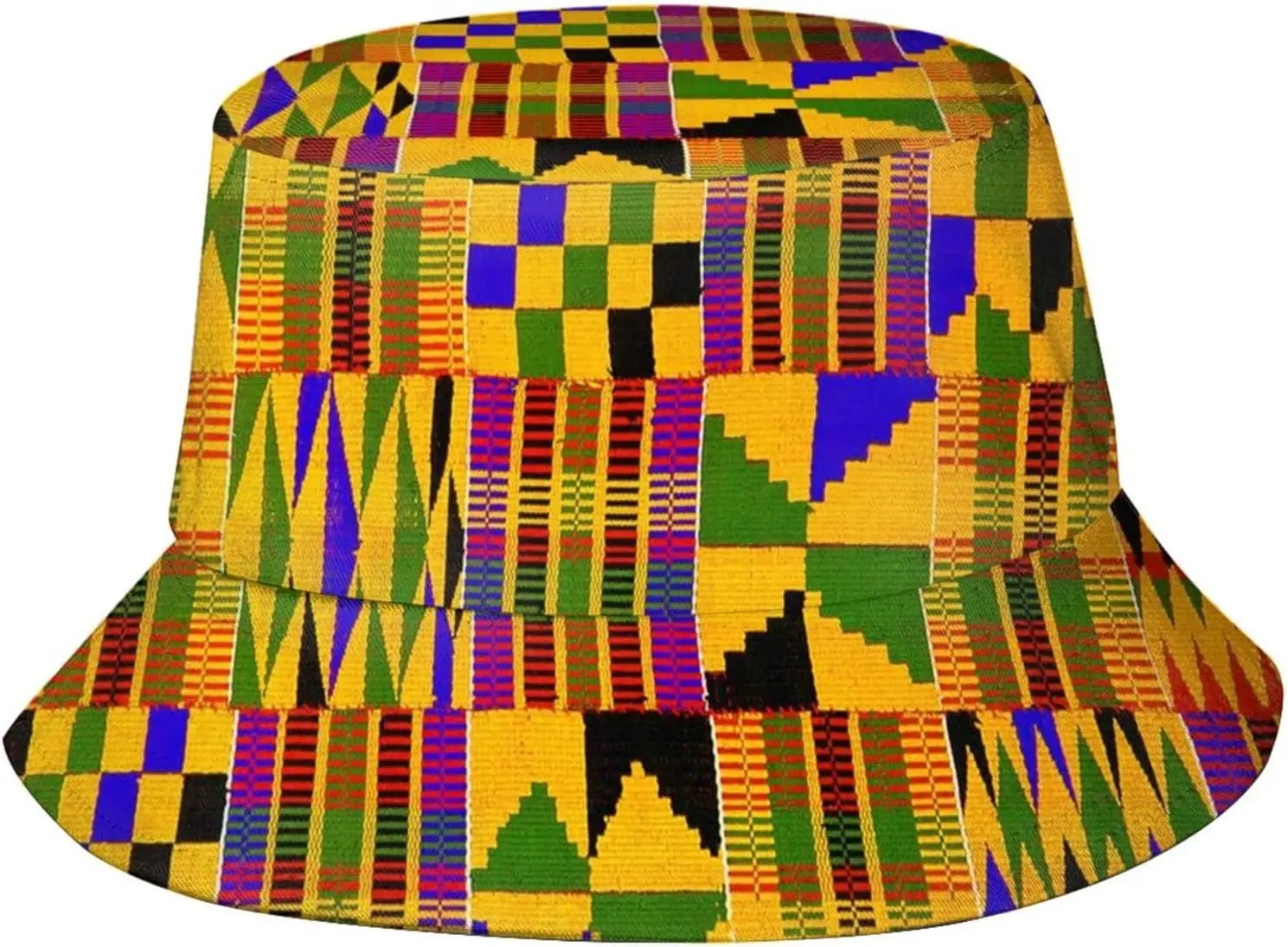 Cute African Pattern-d005 Bucket Hat Beach Fisherman Hats for Women Men ...