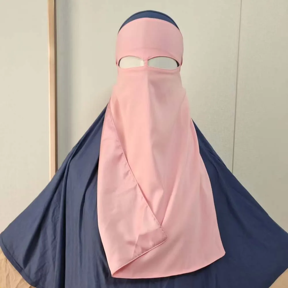 Satin-Lined-Niqab-with-Eagle-Eye-Nose-String-Ramadan-Muslim-Women-Face ...