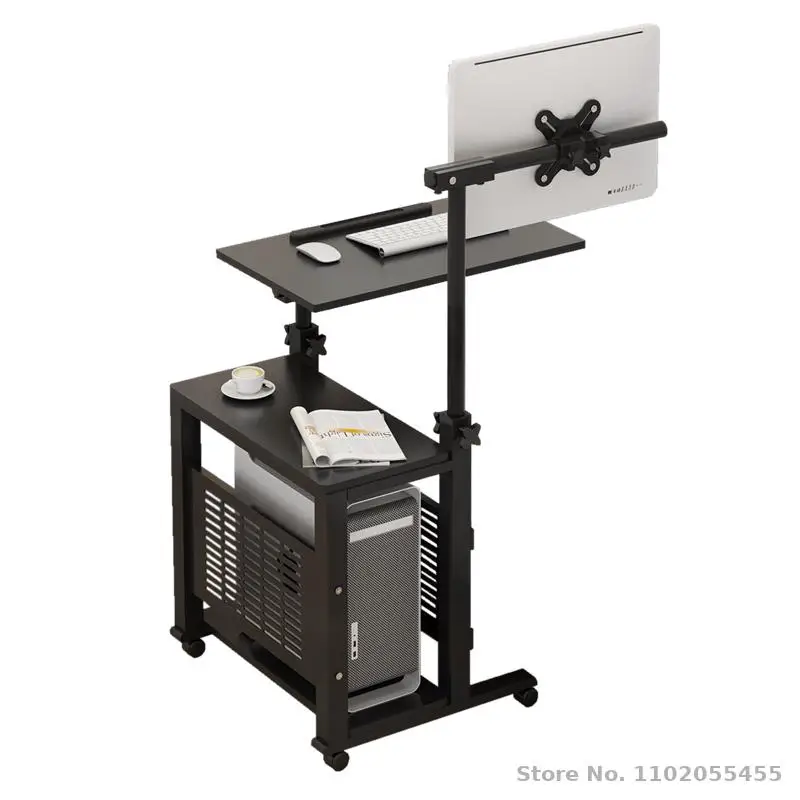 Bed-Desktop-Computer-Table-Bedside-Table-Can-Move-Small-Apartment ...