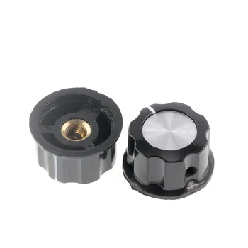 10pcs Rotary Potentiometer digital dial + 10pcs MF-A03 bakelite knob ...