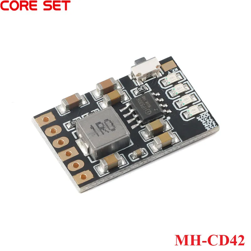 MH CD42 3.7 4.2v bateria de lítio impulso carga módulo de proteção ...