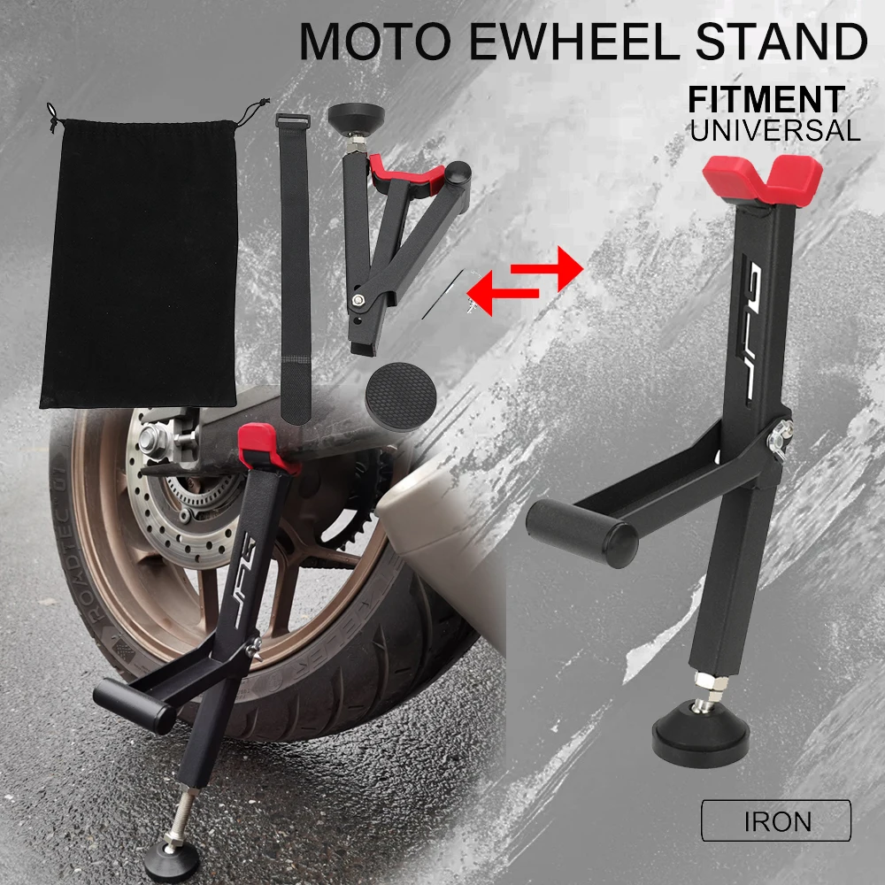 Motorcycles-Wheel-Stand-Portable-Single-Sided-Paddock-Stand-Front-Rear ...