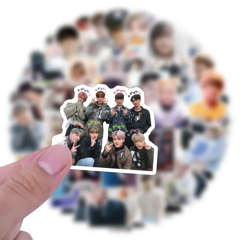 55Pcs Korean Boy Group Character Stickers Men's Team Stickers ...